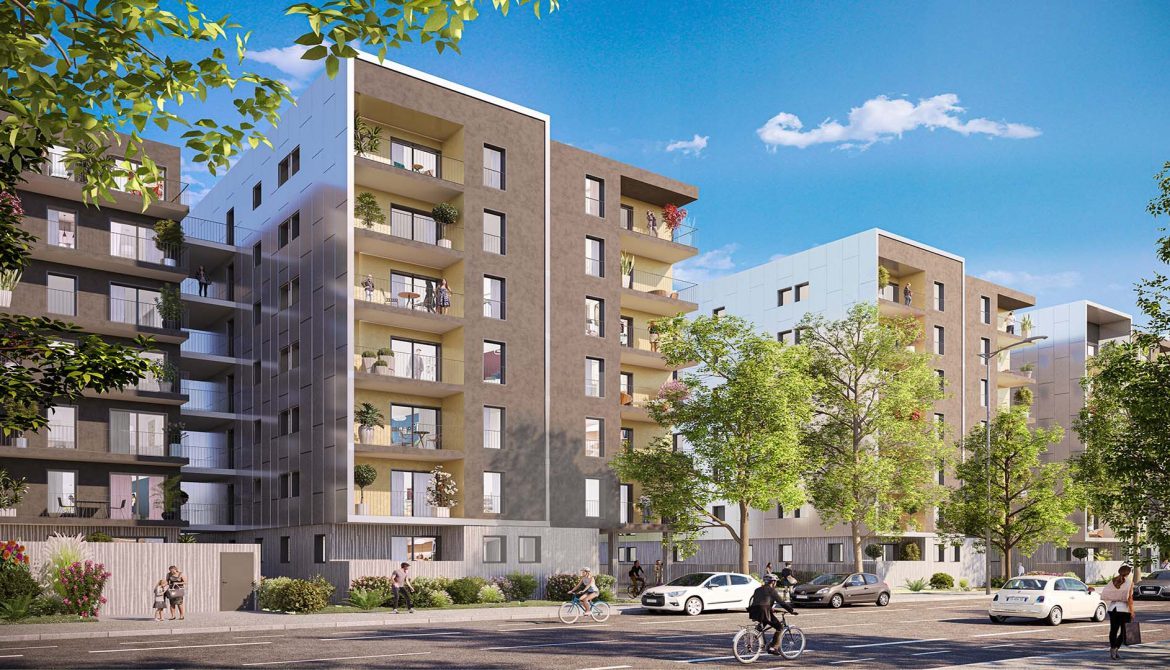 Au sein d'un quartier pavillonnaire